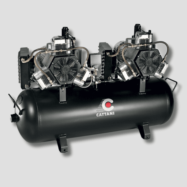 Cattani AC 600 - Three Cylinder, Twin Head Compressor | Cattani ...